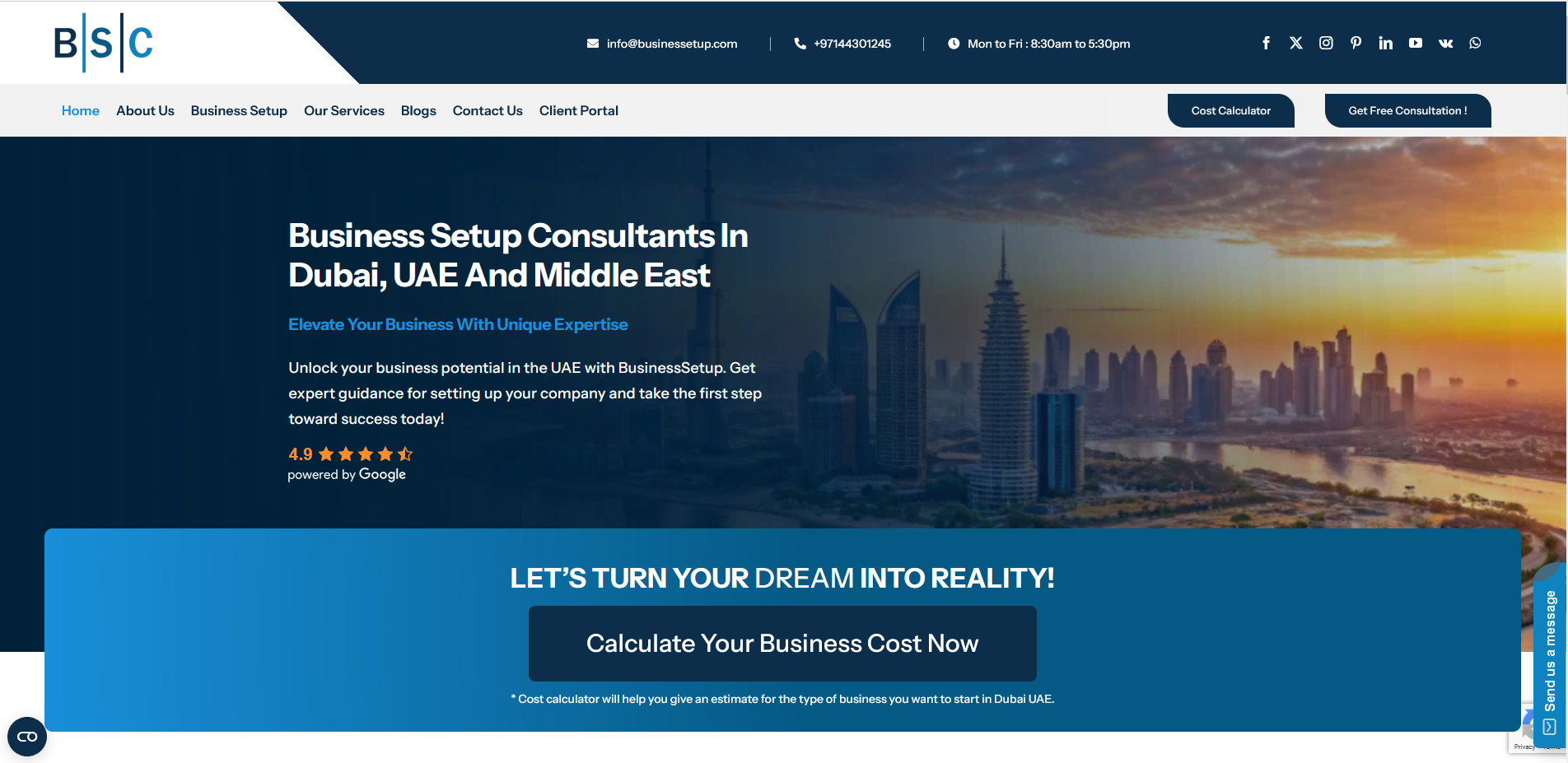 Top 20 Business Setup Companies & Consultancies in Dubai UAE