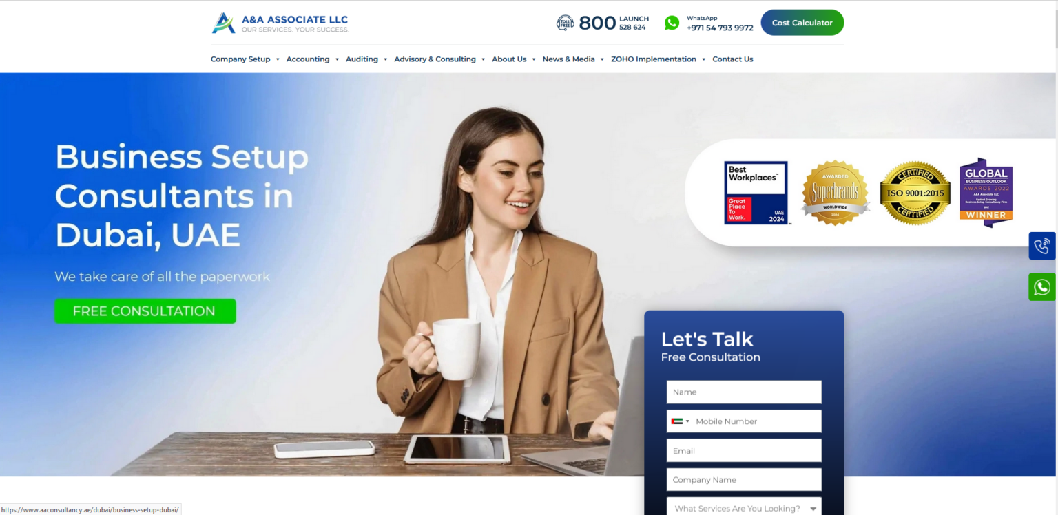 Top 20 Business Setup Companies & Consultancies in Dubai UAE